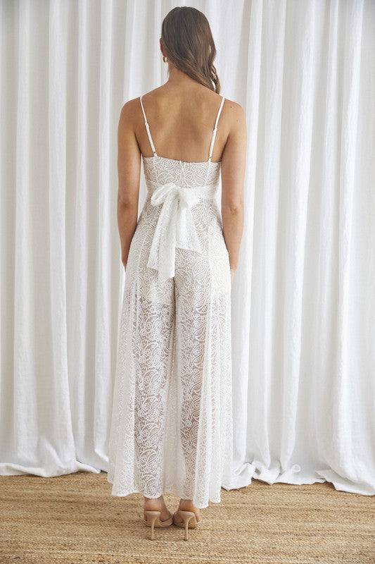 Pamela Lace Jumpsuit – SANITY